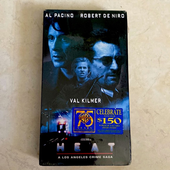 Cameras, Photo & Video | Vhs 1995 Heat Val Kilmeral Pacino Robert De ...